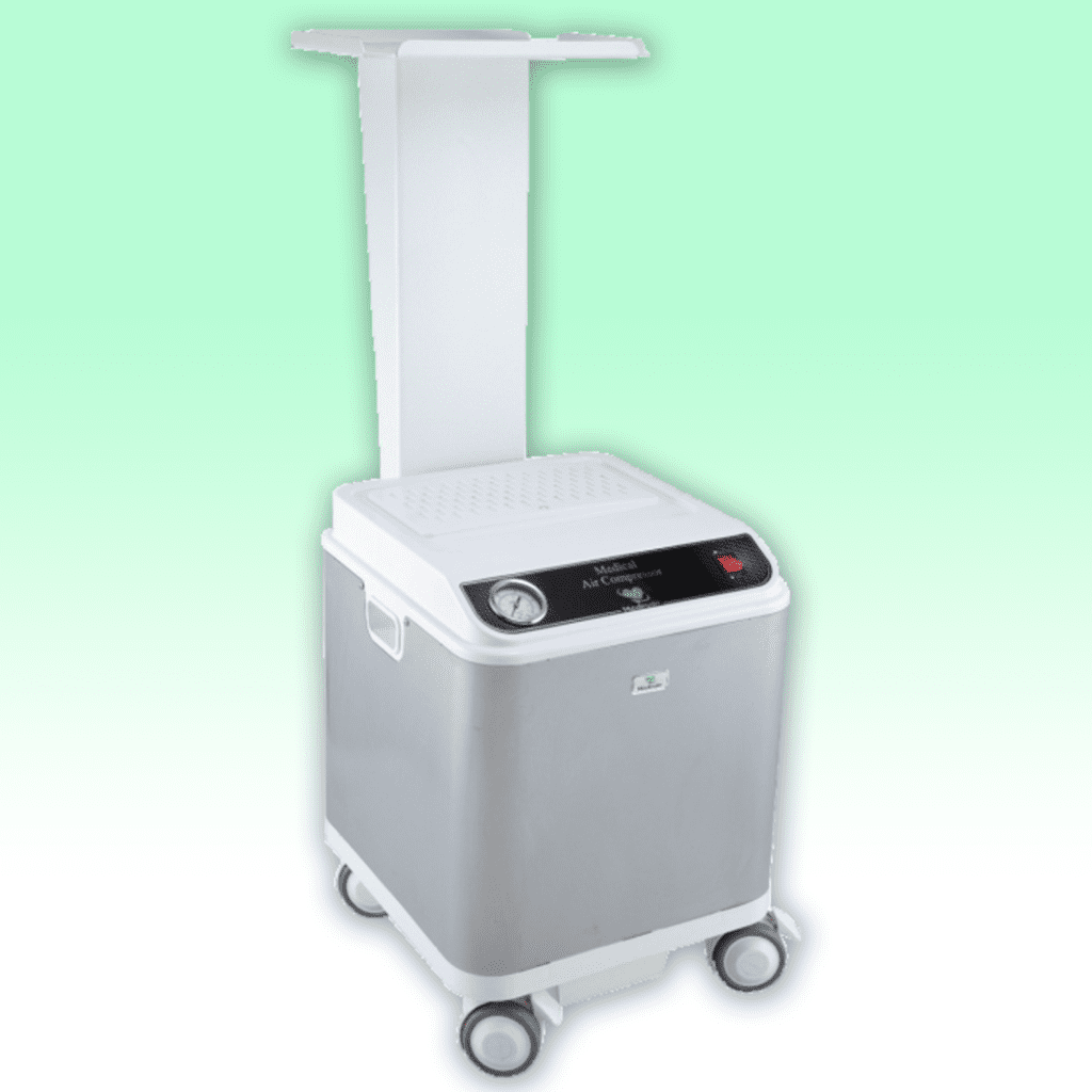 Stand for New Air Compressor (optional attachment) - Falcon Medical Devices